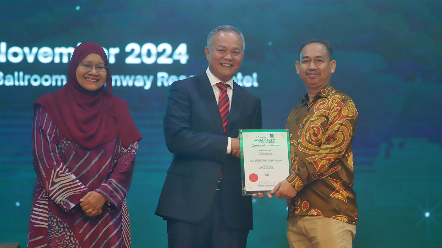 MIMOS honoured with MS ISO 37001 Anti-Bribery Management System ...